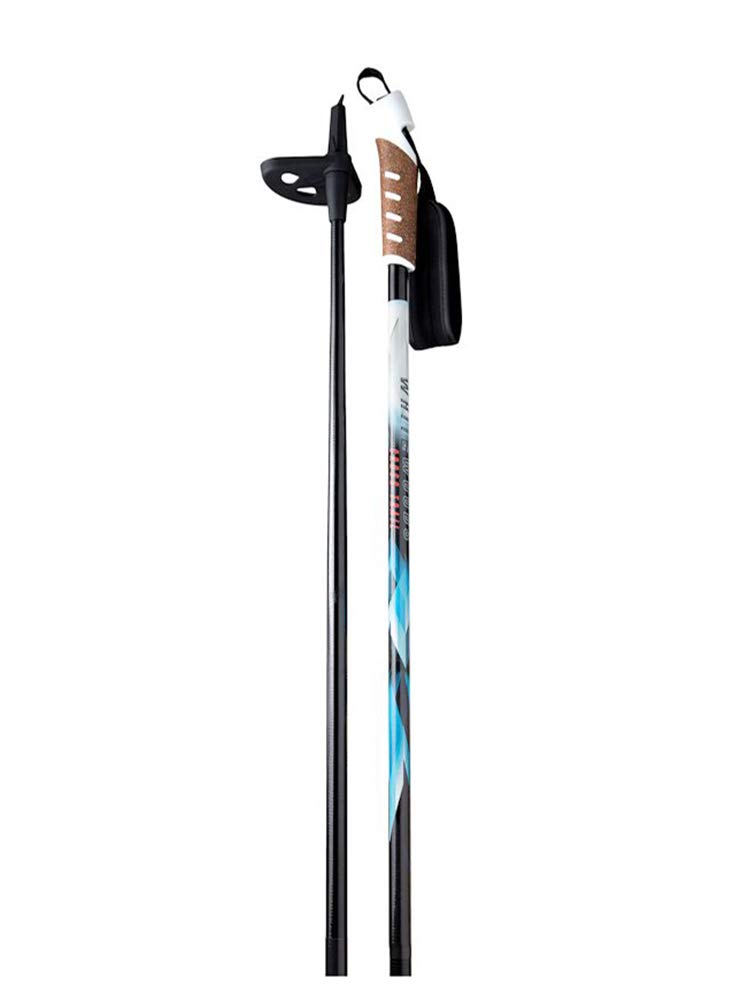 Whitewoods Unisex Adult Cross Trail-Glass/Touring Cross Country Nordic Ski Poles, 135