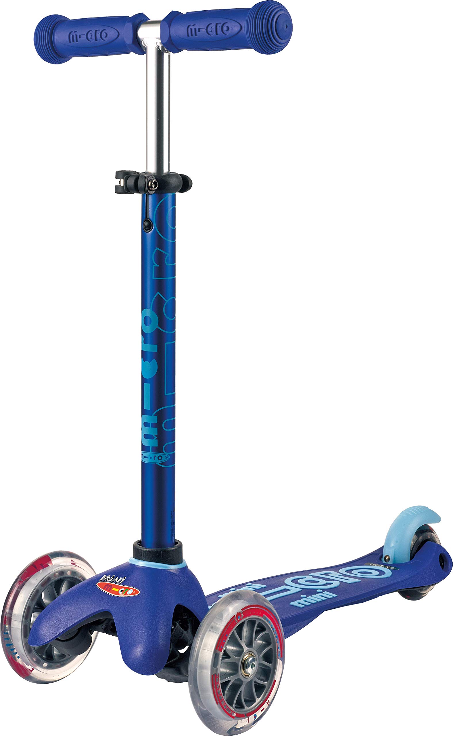 Micro Mini Deluxe 3-Wheeled, Lean-to-Steer, Swiss-Designed Micro Scooter for Kids, Ages 2-5 - Blue…