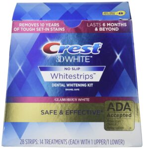 crest 3d whitestrips luxe glamorous white 28 count