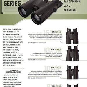 Steiner HX Series Binoculars, Versatile, Clear, High Precision Adventure Optics for Low Light and Daylight Situations, 10x42