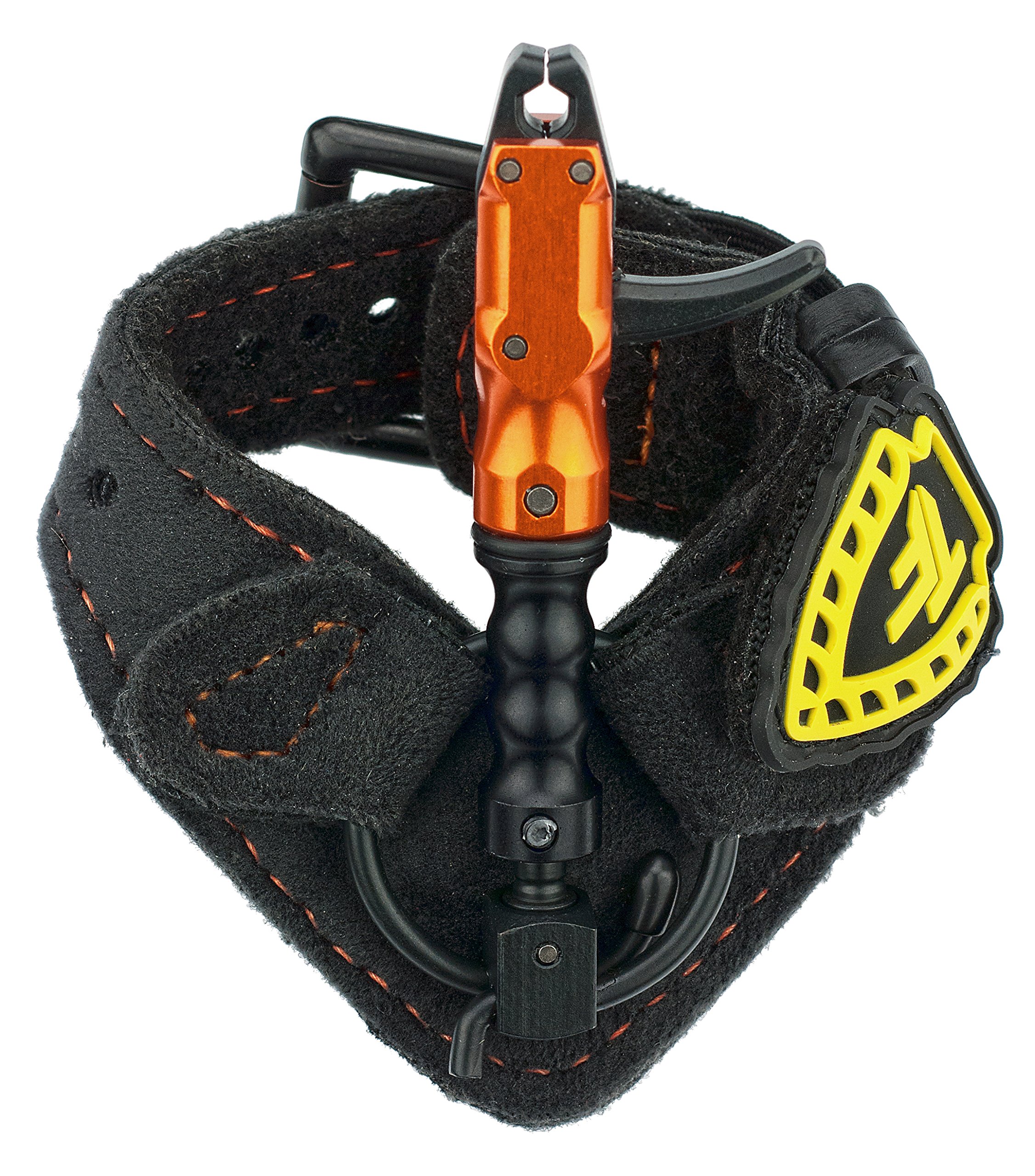 Tru-Fire Spark Youth Buckle Foldback Archery Bow Release - Adjustable Black Strap for Smaller Wrists