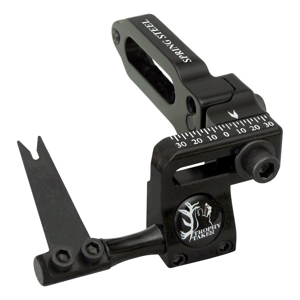 Trophy Taker RH Spring Steel Rest, Black