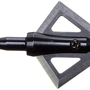 Magnus Black Hornet 2 Blade Broadhead (3 Pack), Black, 100 Grain