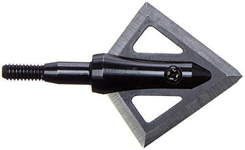 Magnus Black Hornet 2 Blade Broadhead (3 Pack), Black, 100 Grain