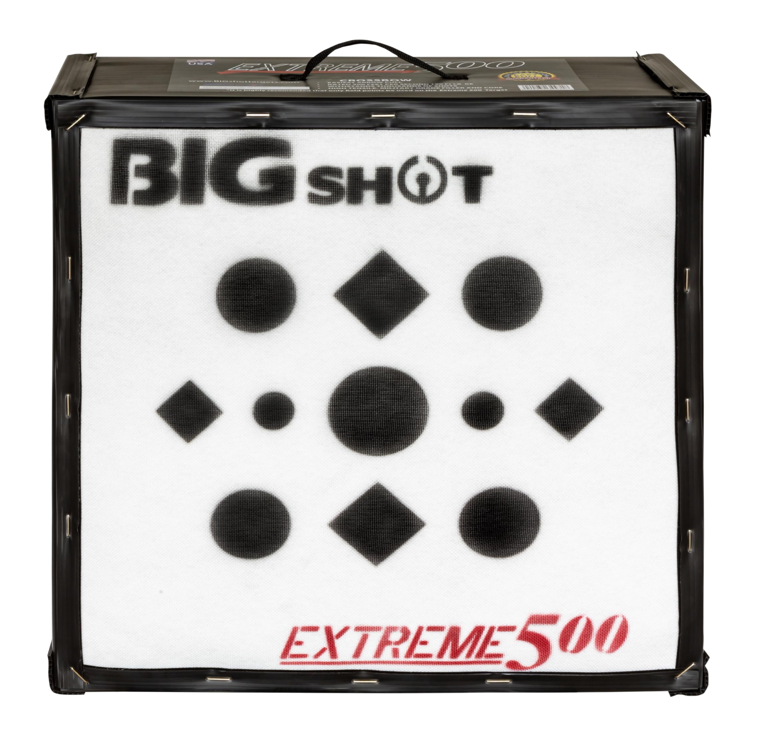 Iron Man Extreme 500 fps Target, White, 24", for Crossbow and Compound