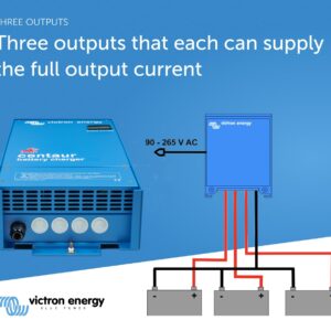 Victron Energy Centaur 24-Volt 16 amp 3 Bank Battery Charger