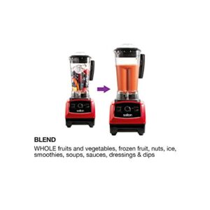 Salton BL1486RBT Power 2 L/QT Table Top Blender, 2 Liters, Red