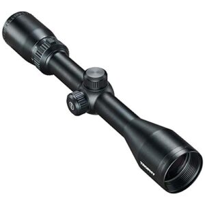 bushnell trophy rifle scope with multi-x reticle, matte black, 3-9 x 40mm