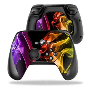 mightyskins skin compatible with valve steam controller case wrap cover sticker skins bright smoke