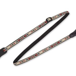 Levy's Leathers 1/2" Jacquard Weave Mandolin/Ukulele Strap with Dual Leather Strap Pin Ends. Adjustable to 50" (MJ19UKE-003)