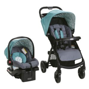 graco verb travel system | includes verb stroller and snugride 30 infant car seat, merrick