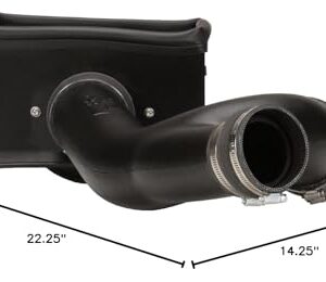 K&N Cold Air Intake Kit: Increase Acceleration & Towing Power, Guaranteed to Increase Horsepower up to 23HP: Compatible with 3.5L, V6, 2015-2016 Ford F150 Turbo Ecoboost,63-2592