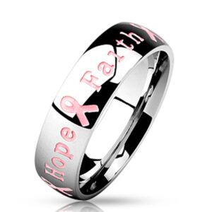 cancer awareness t1 pink ribbon breast ring hope strength courage faith (7)