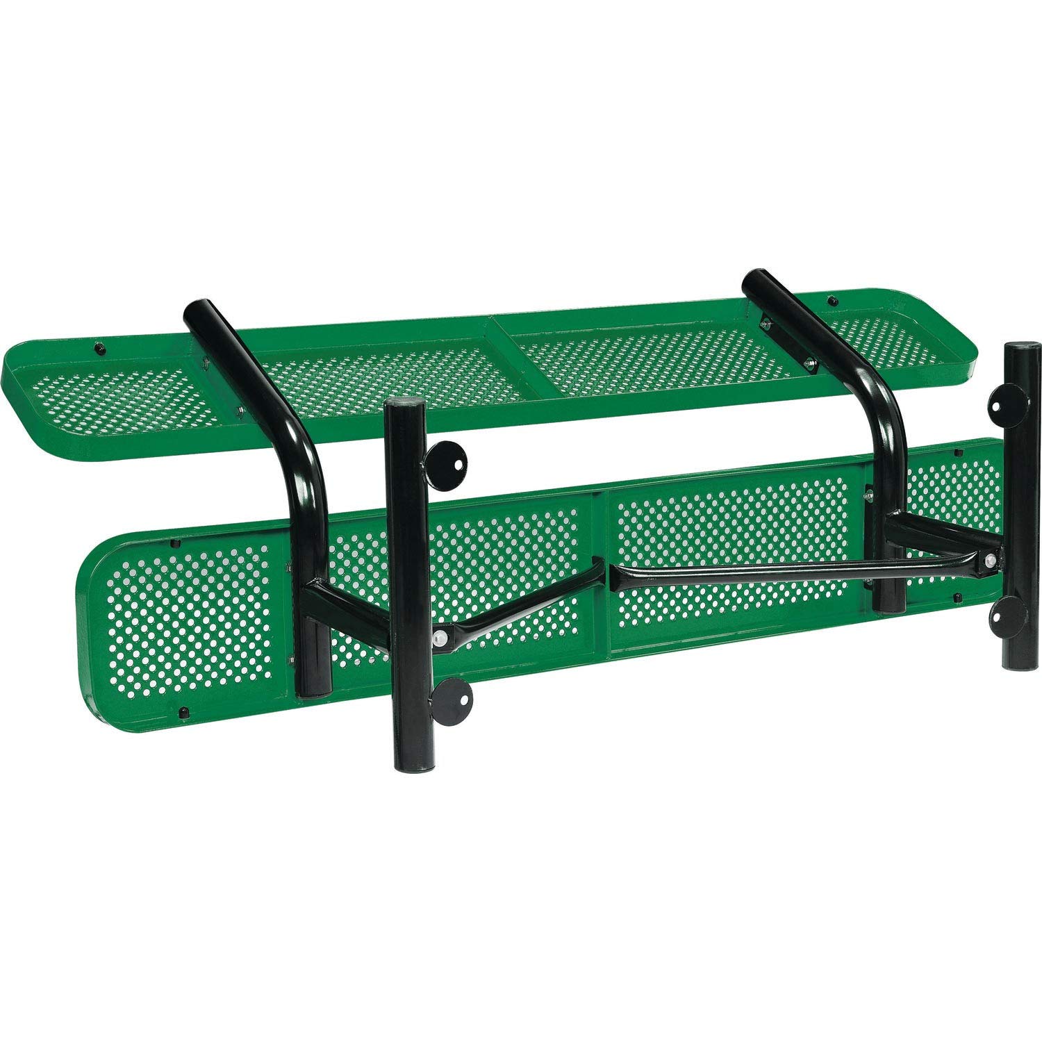 Global Industrial 72" Picnic Bench with Backrest, Green