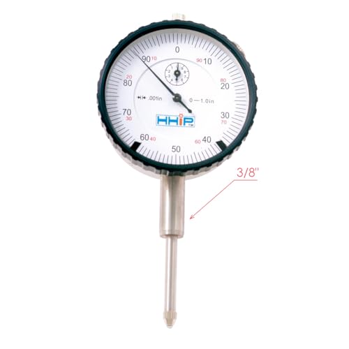 HHIP 4400-0018 0.03" Dial Test and 1" Dial Indicators with Uni Magnetic Base