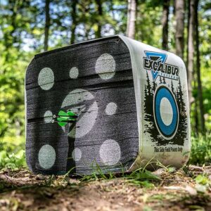 EXCALIBUR Archery Hunting Durable 4-Sided Shooting Compressed Foam Crossbow Block Target with Carry Handle