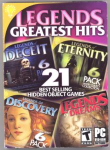 legends greatest hits 21 hidden object of deceit discovery dreams and eternity - pc games