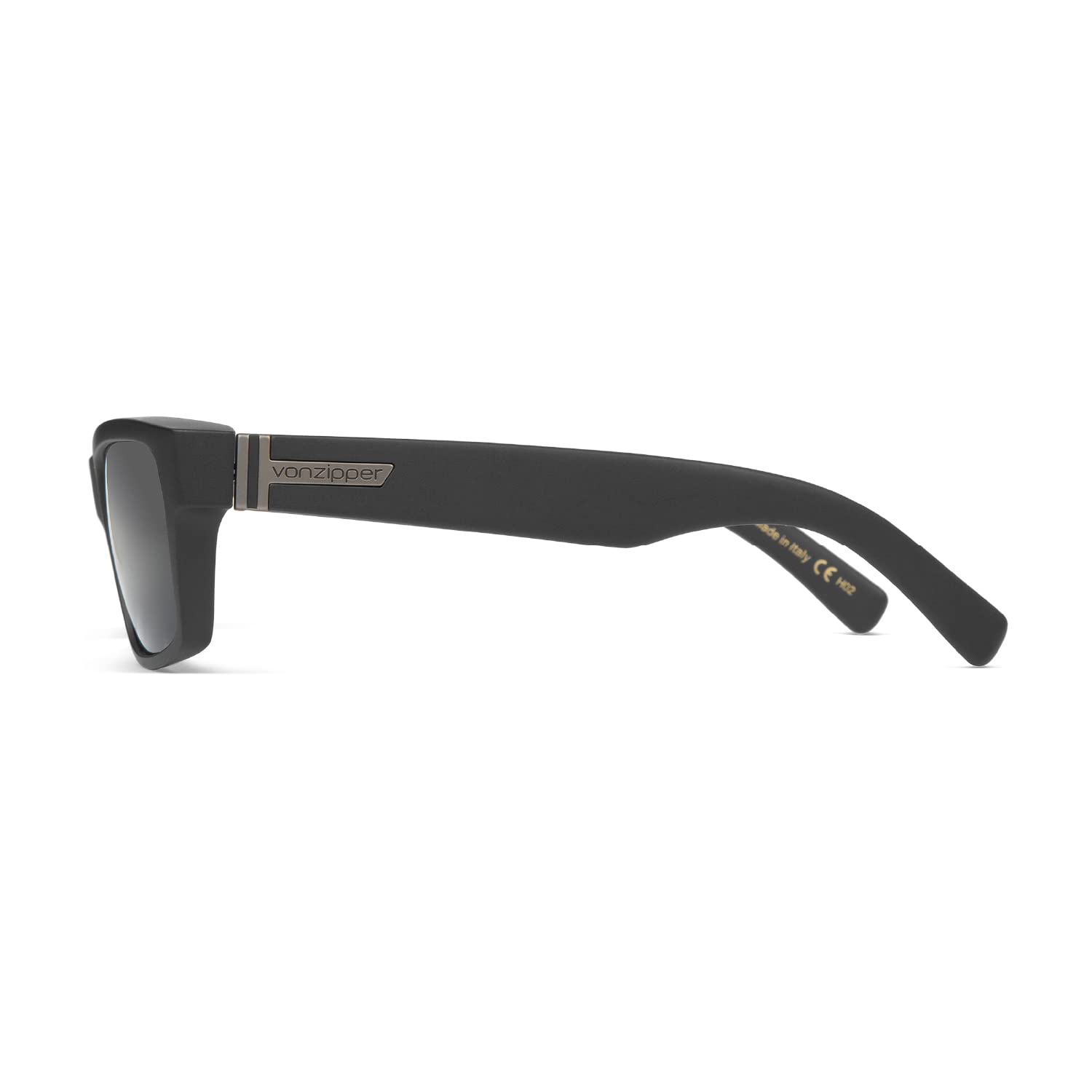 VonZipper Fulton Black Satin/Vintage Grey Polar