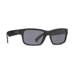 VonZipper Fulton Black Satin/Vintage Grey Polar