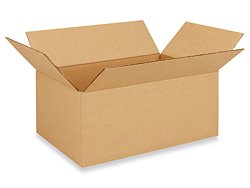 uline 12 x 8 x 5" corrugated boxes - bundle of 25