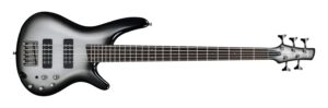 ibanez sr305e standard 5-string electric bass (metallic silver sunburst, right-handed)