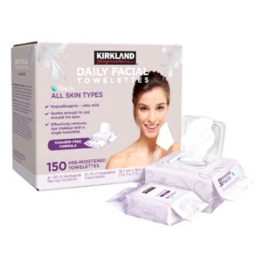 kirkland signature daily facial towellettes, 4.53 pound