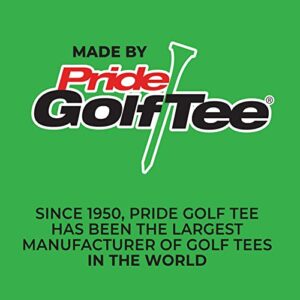 Pride Professional Tee System Golf Tees 30 Count, Multi, 2-3/4 Inch US