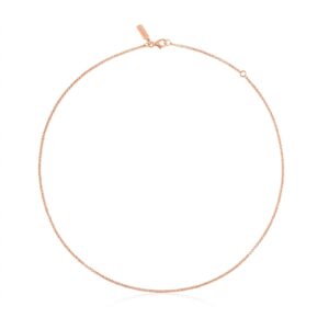 tous rose vermeil silver hand choker