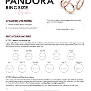 PANDORA Droplets Ring, Sterling Silver, Cubic Zirconia, Size 7