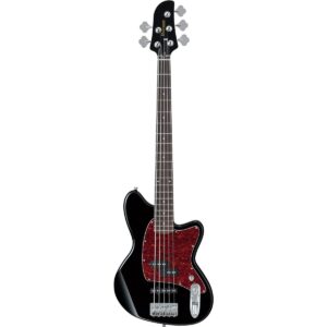 ibanez tmb105 black talman 5-string bass guitar