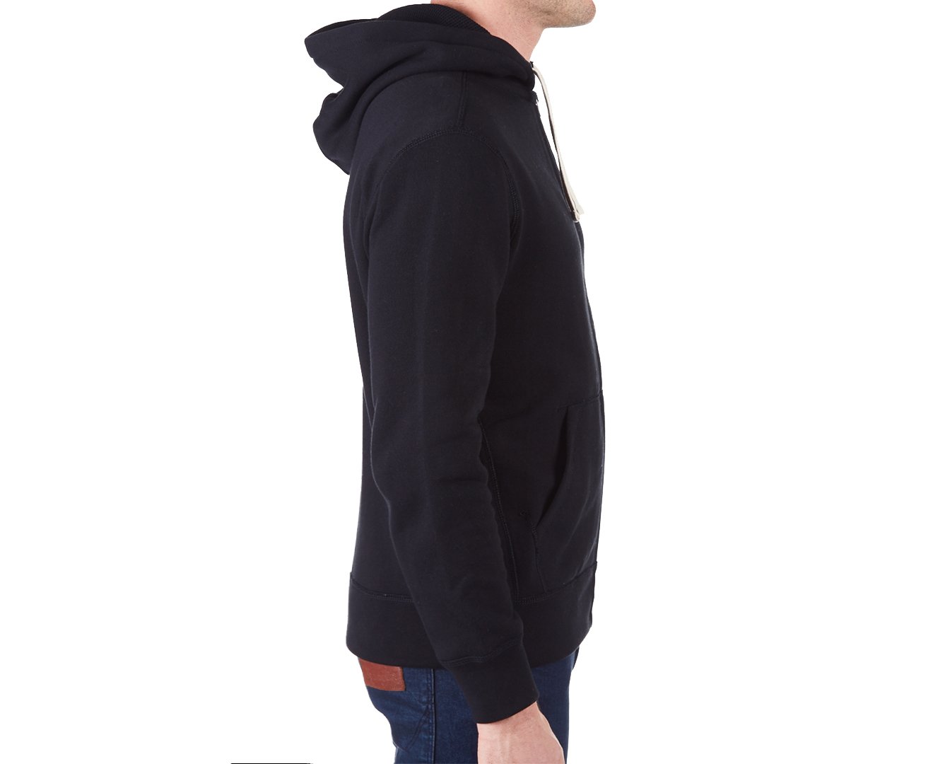 POLO RALPH LAUREN Men's Classic Fleece Full Zip Hoodie, Black, XXL