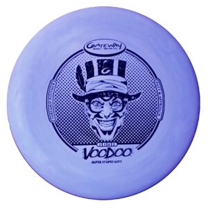 gateway disc sports sure grip s super stupid soft voodoo putter golf disc [colors may vary] - 173-176g