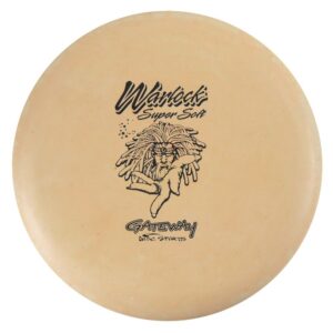 gateway disc sports sure grip s super soft warlock putter golf disc [colors may vary] - 173-176g