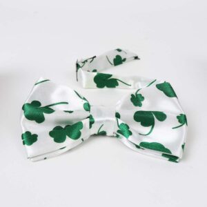 boxed-gifts Parquet Men's Shamrock adjustable Bow Tie - St. Patrick's Day Collection