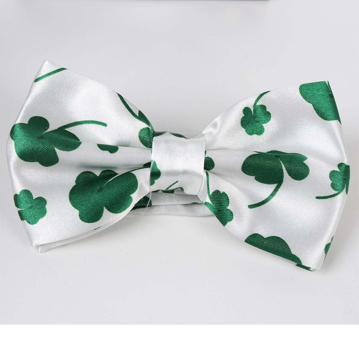 boxed-gifts Parquet Men's Shamrock adjustable Bow Tie - St. Patrick's Day Collection