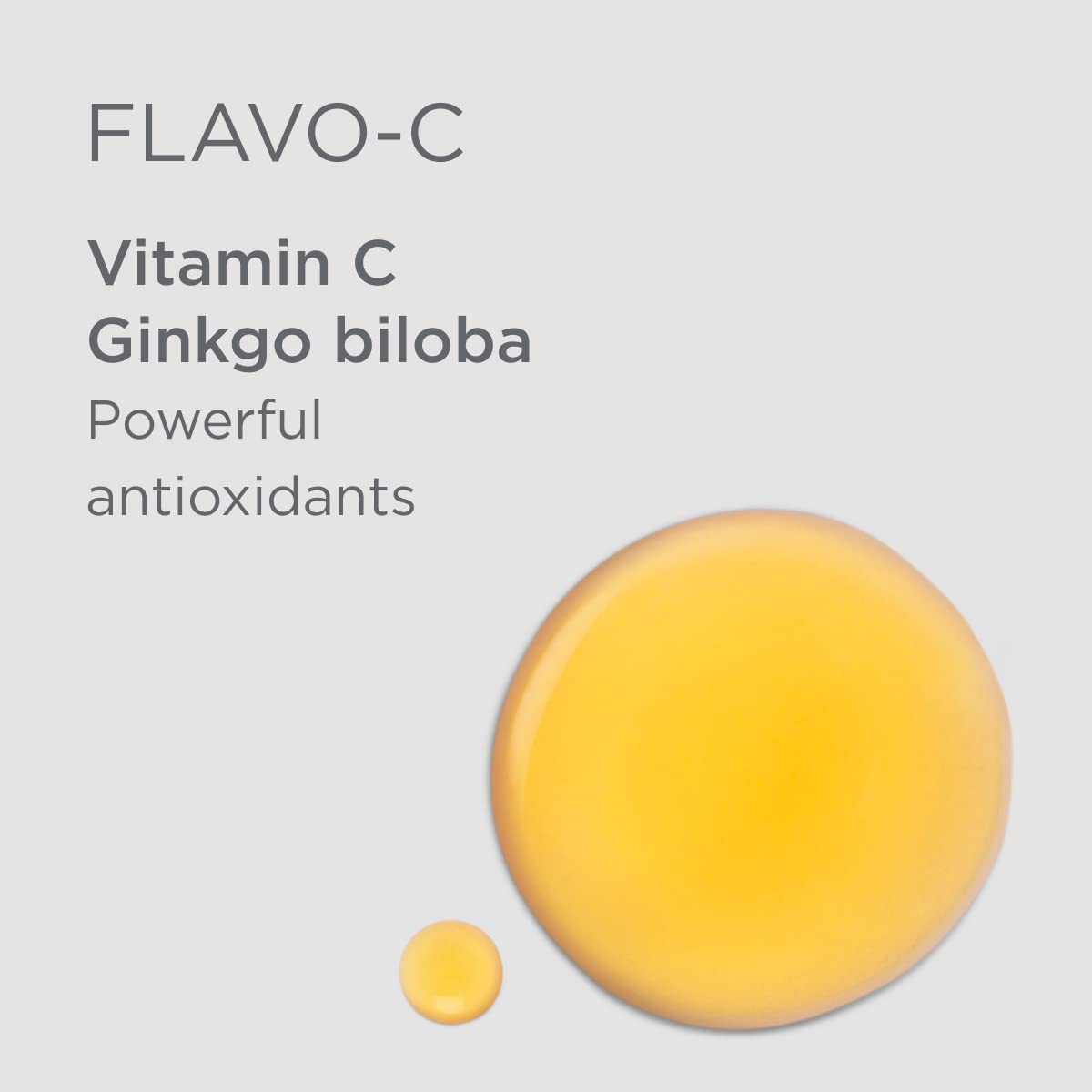 ISDIN Flavo-C Vitamin C and Antioxidant Anti-Aging Benefits Serum, Increases Skin Brightness, Elasticity and Texture, 1 Fl. Oz