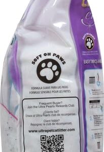 Ultra Pet Clumping Crystal Cat Litter, White Crystals with Multicolor Crystals, 5 Lbs