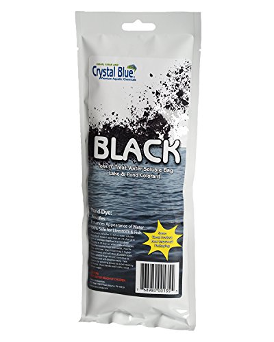 Sanco Industries Pond Dye - Black Individual Water Soluble Packet - 1 Pack Treats 1/4 Acre