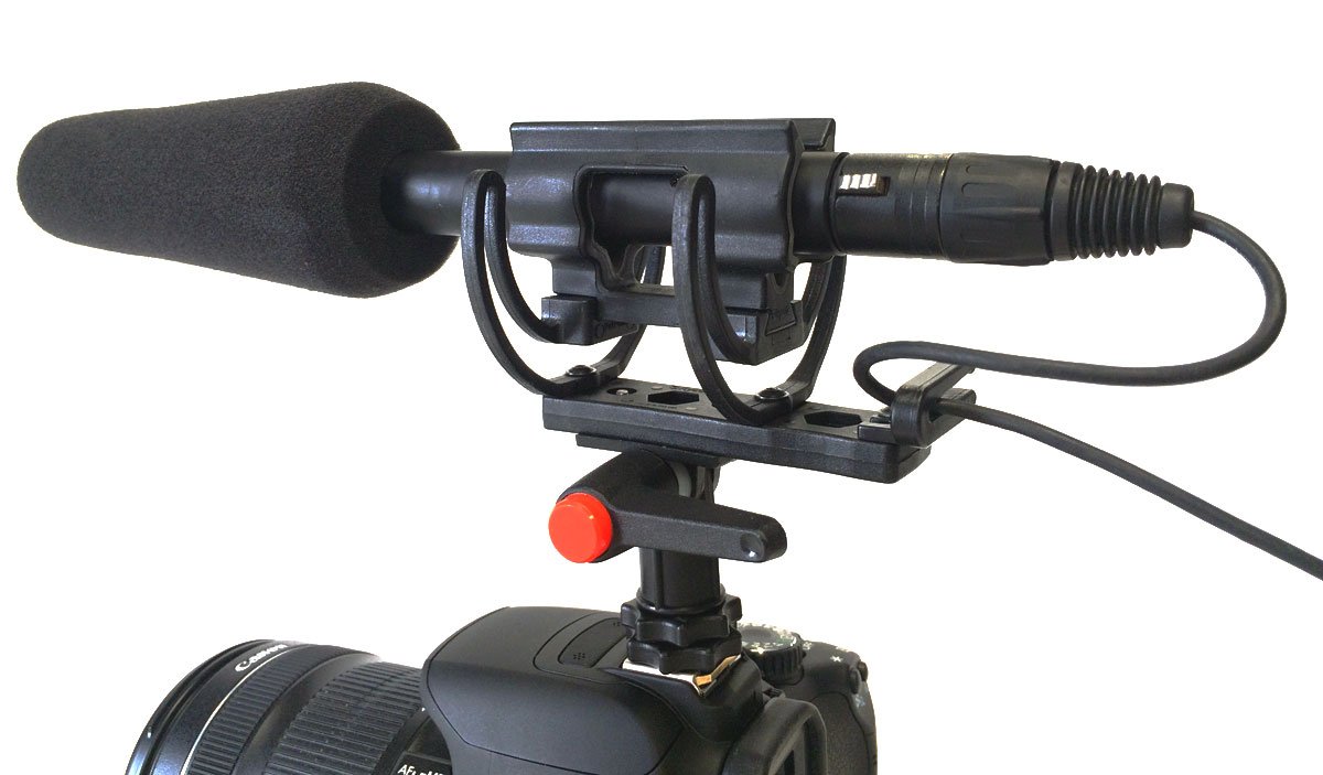 Rycote Universal Shotgun Microphone Mount for Cameras and Boom Poles