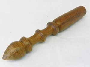 f792 handmade wooden striker/mallet for tibetan singing bowl made in nepal