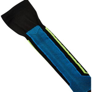 thorlos unisex adult Xski Ultra Thin Over the Calf Skiing Socks, Charged Raven, Small US