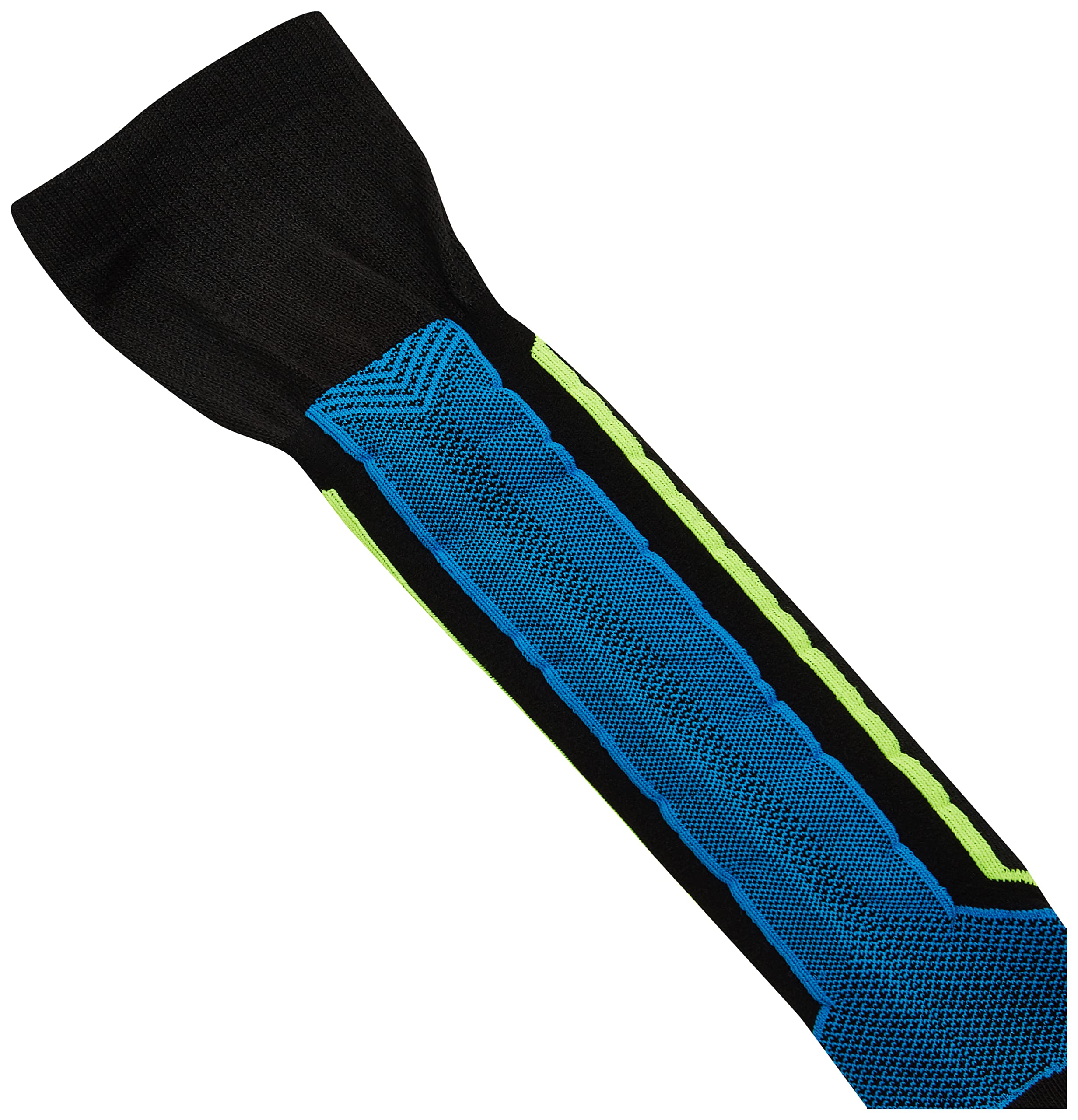 thorlos unisex adult Xski Ultra Thin Over the Calf Skiing Socks, Charged Raven, Small US