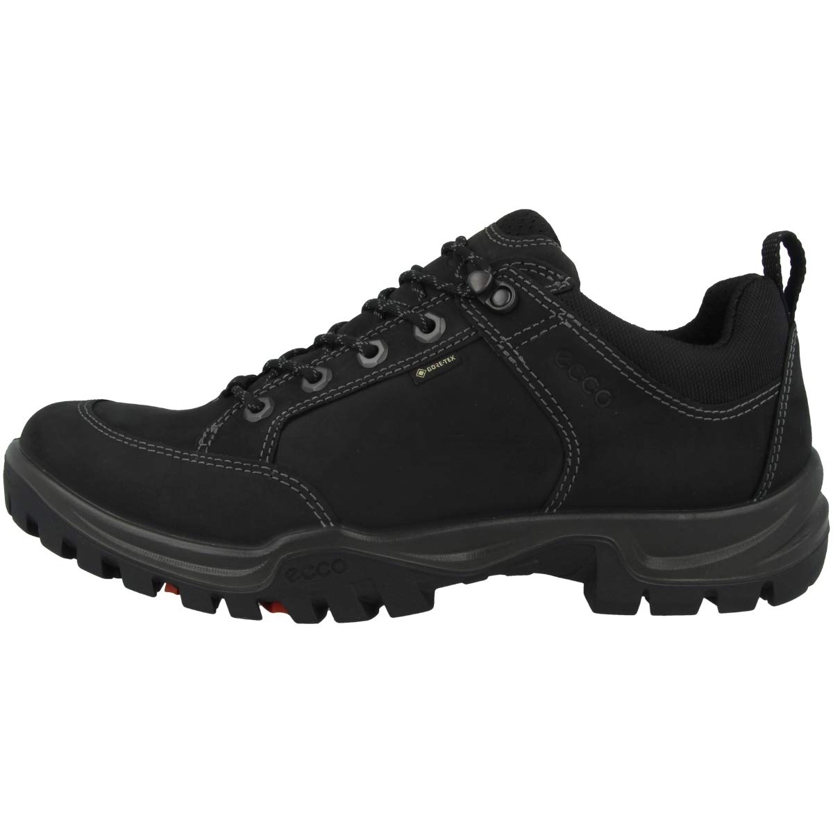 ECCO Men's Expedition III Low Gore-Tex Hiking Boot Shoe, Black, 8-8.5