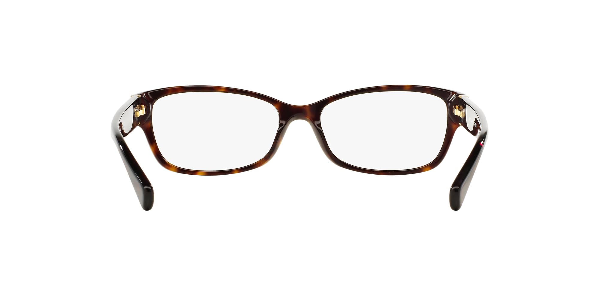 Coach HC6078 Prescription Eyewear Frames, Dark Tortoise/Demo Lens, 52 mm