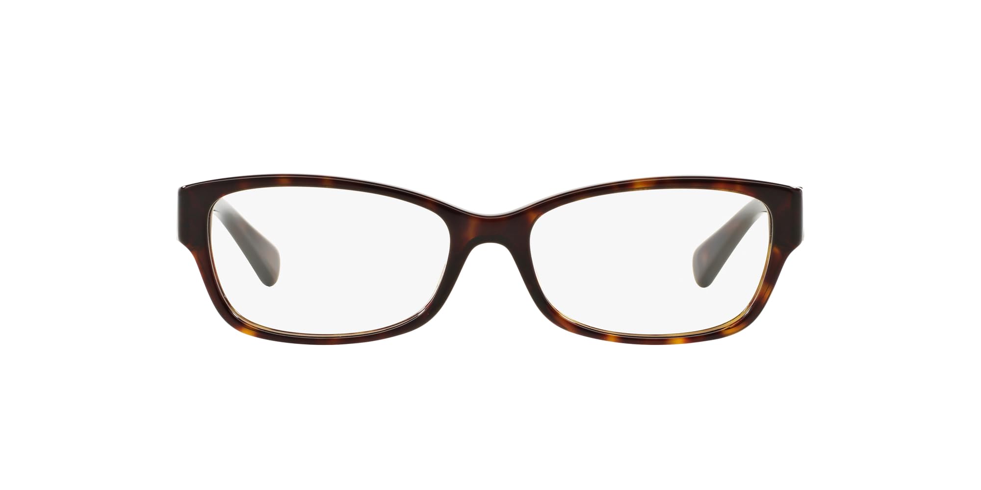 Coach HC6078 Prescription Eyewear Frames, Dark Tortoise/Demo Lens, 52 mm