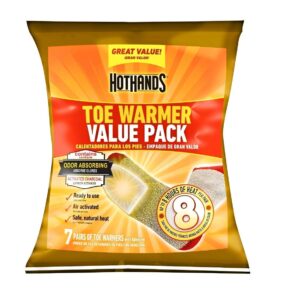 hothands toe warmer value pack - 7 pairs of toe warmers -