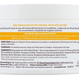 Palmer's Raw Shea Butter Formula Balm 7.25 oz (Pack of 3)