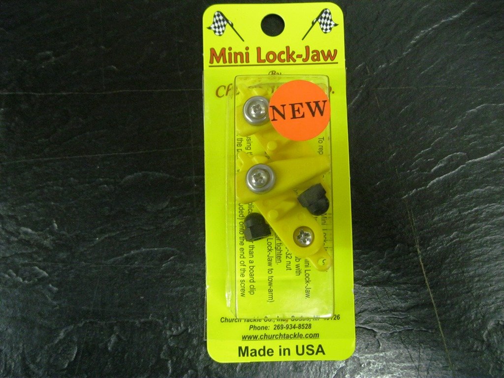 Church Tackle 40620 2260-0023 Mini Lock-Jaw Fishing Equipment,Yellow