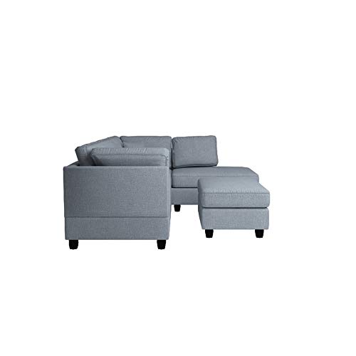 Poundex Upholstered Sofas/Sectionals/Armchairs, Grey