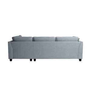 Poundex Upholstered Sofas/Sectionals/Armchairs, Grey